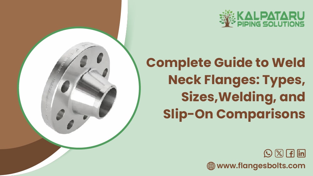 Complete Guide to Weld Neck Flanges: Types, Sizes, Welding, and Slip-On ...